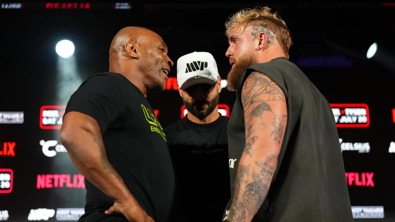 Mike Tyson Faces Jake Paul in Netflix Boxing Showdown This Friday with ...