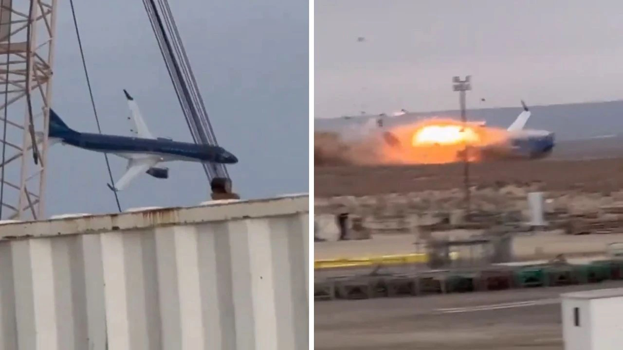 Tragic Azerbaijan Airlines Crash Near Aktau Claims 42 Lives ...