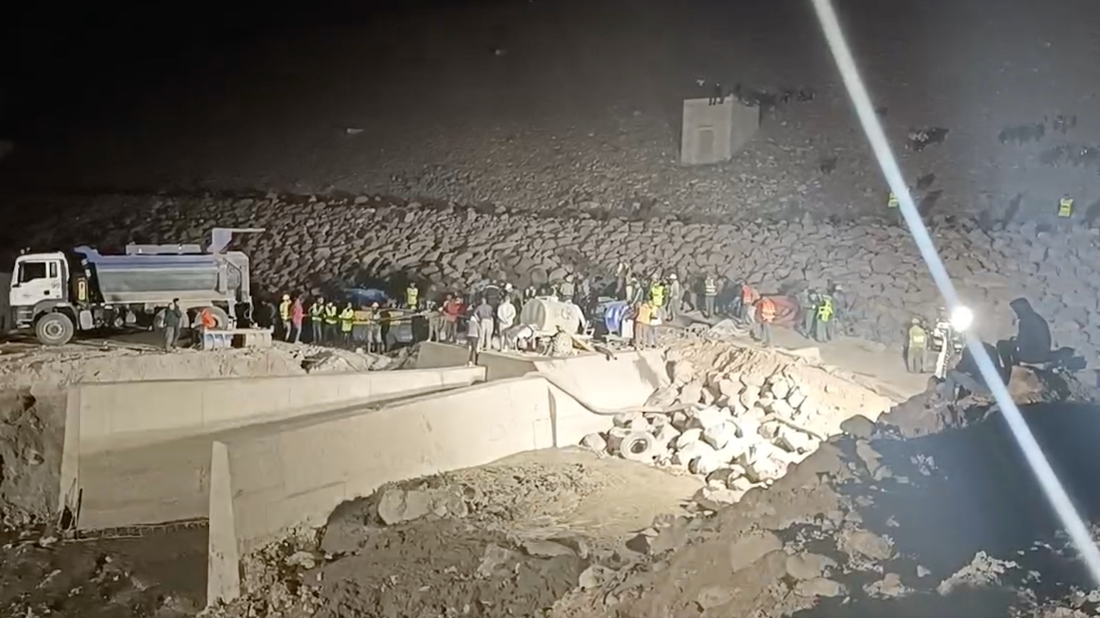Explosion at Mokhtar Soussi Dam Construction Site Claims Five Lives