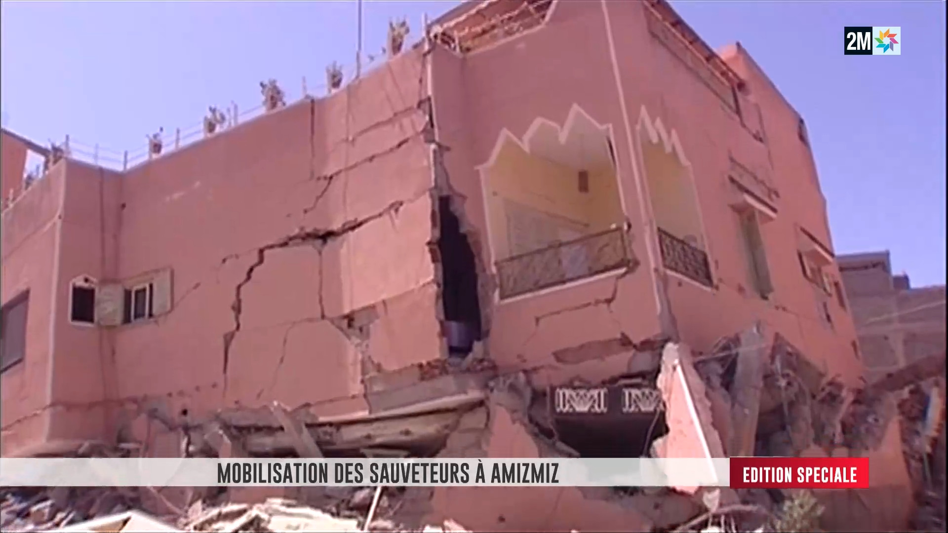 Amizmiz : zoom sur les dégâts subis et les efforts des équipes de ... Amizmiz : zoom sur les dégâts subis et les efforts des équipes de ...