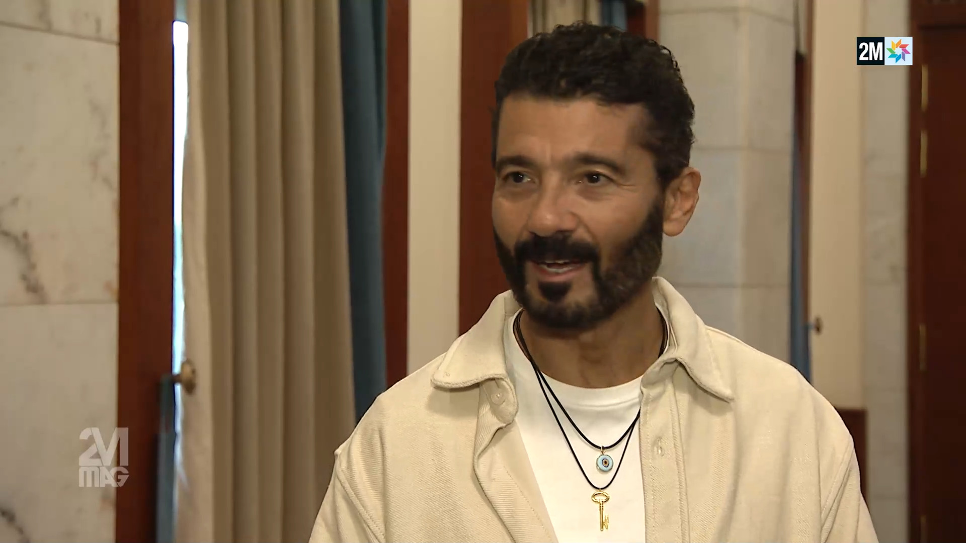 النجم المصري خالد النبوي في حوار حصري مع "2M mag" حول مهرجان الأقصر ...